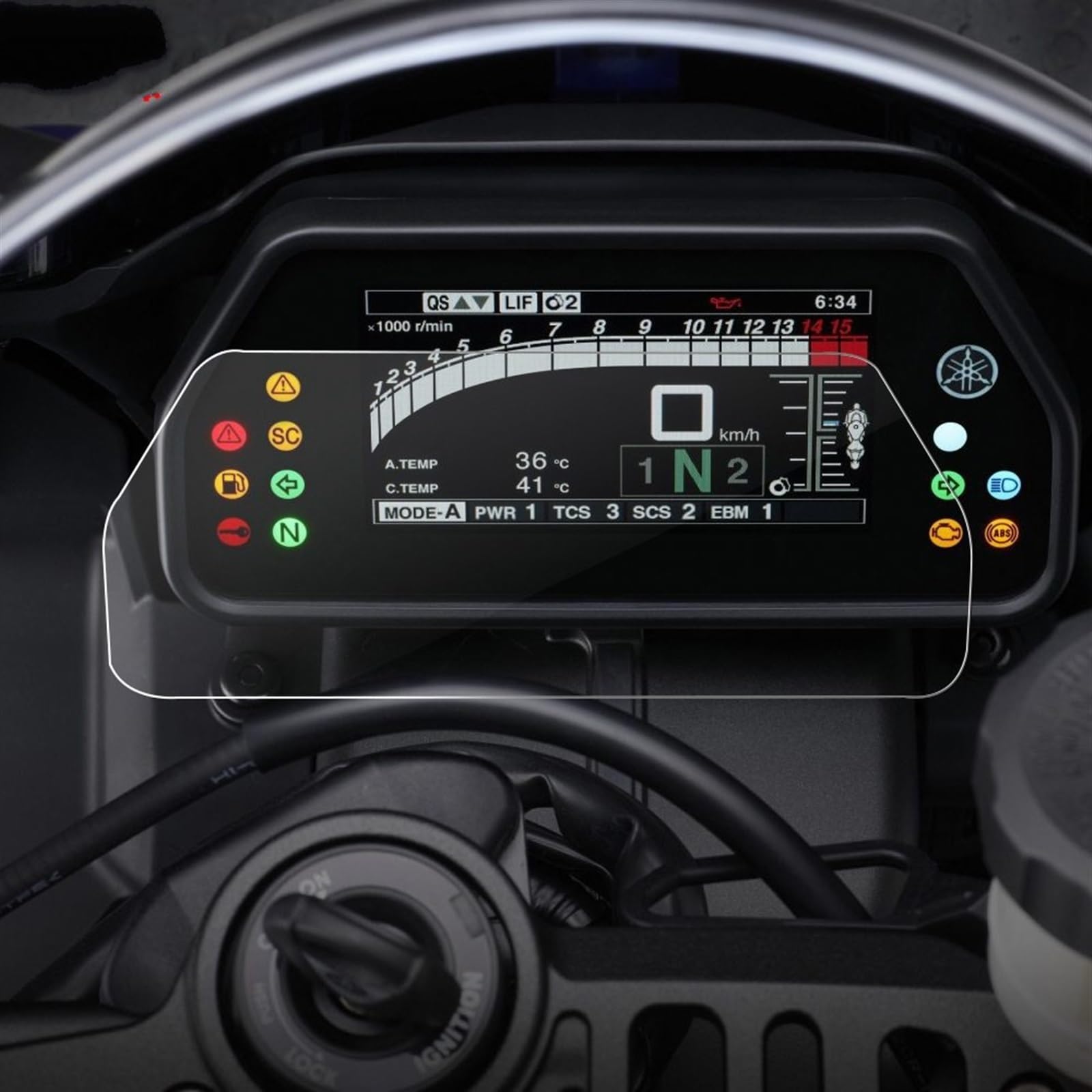 Velocimetro Yamaha R1 Digital Speedometer Compatible With Yamaha