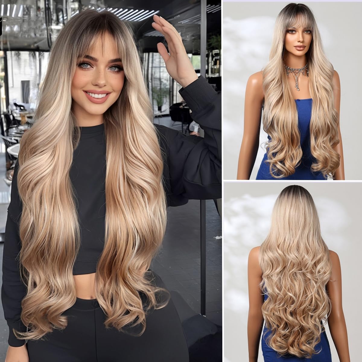 Amazon.com : Quick Wig Full Lace Braided Wig with Baby Hair Lace Front ...