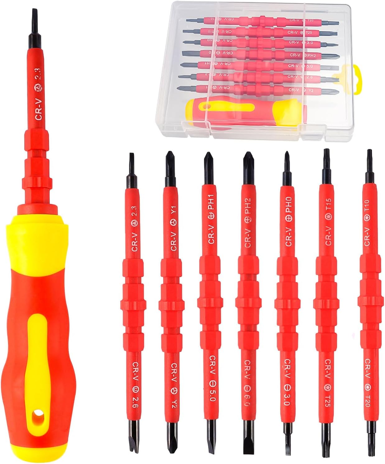 14in1 Interchangeable Isulated Screwdriver Set, Screwdriver Tool ...