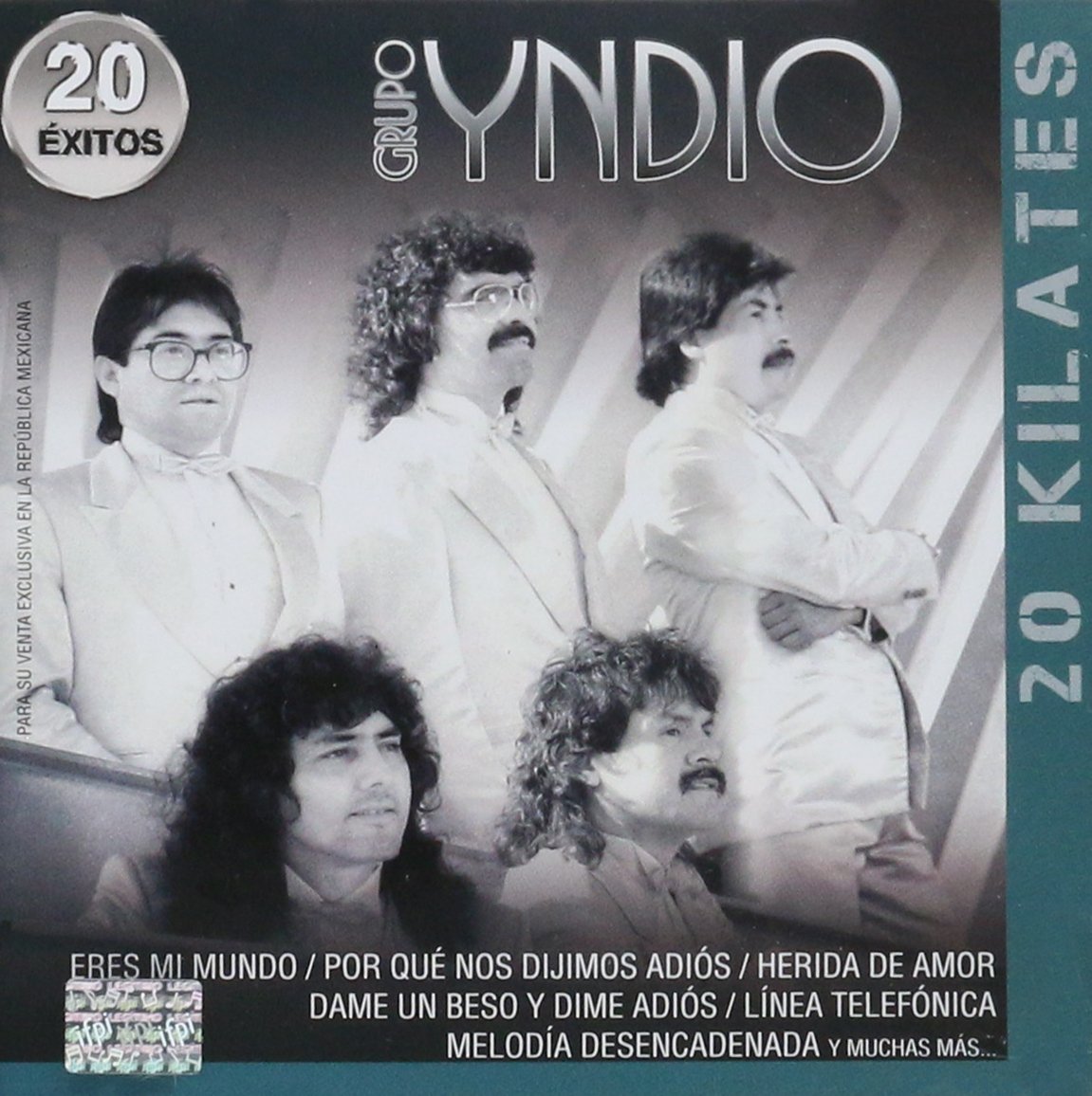 Fonovisa Records Cd 2012 Grupo Yndio 20 Kilates Music