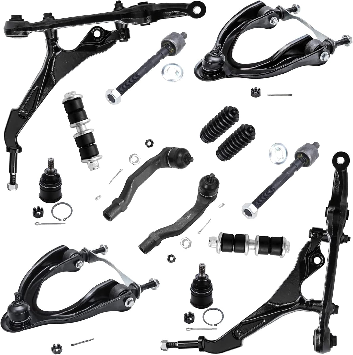 Amazon.com: Detroit Axle - Front End 14pc Suspension Kit for 1992-1995 ...