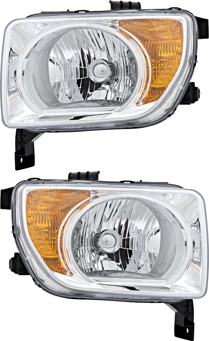 Amazon.com: Marketplace Auto Parts, Headlight Assembly Set of 2 ...