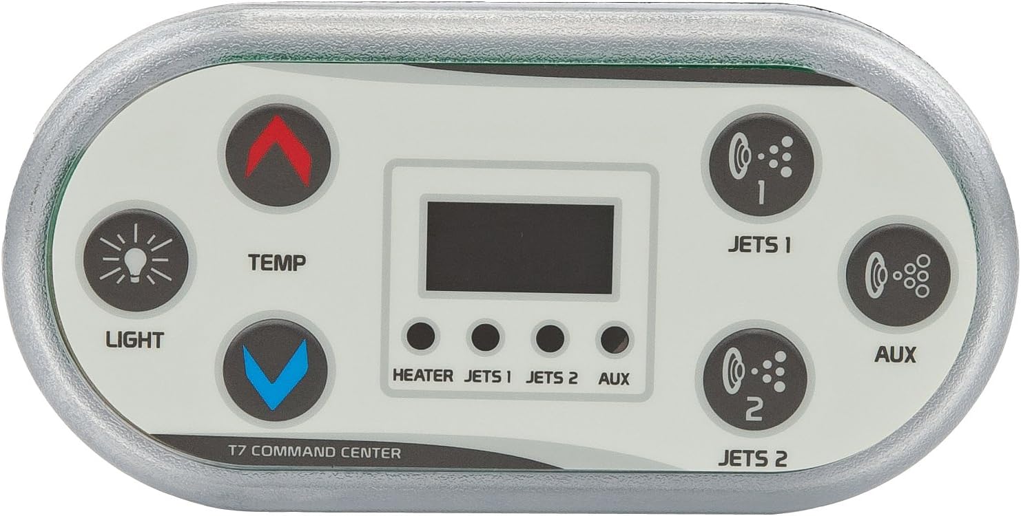 United Spa Controls T7 Topside, Digital Command Center for C5 Series ...