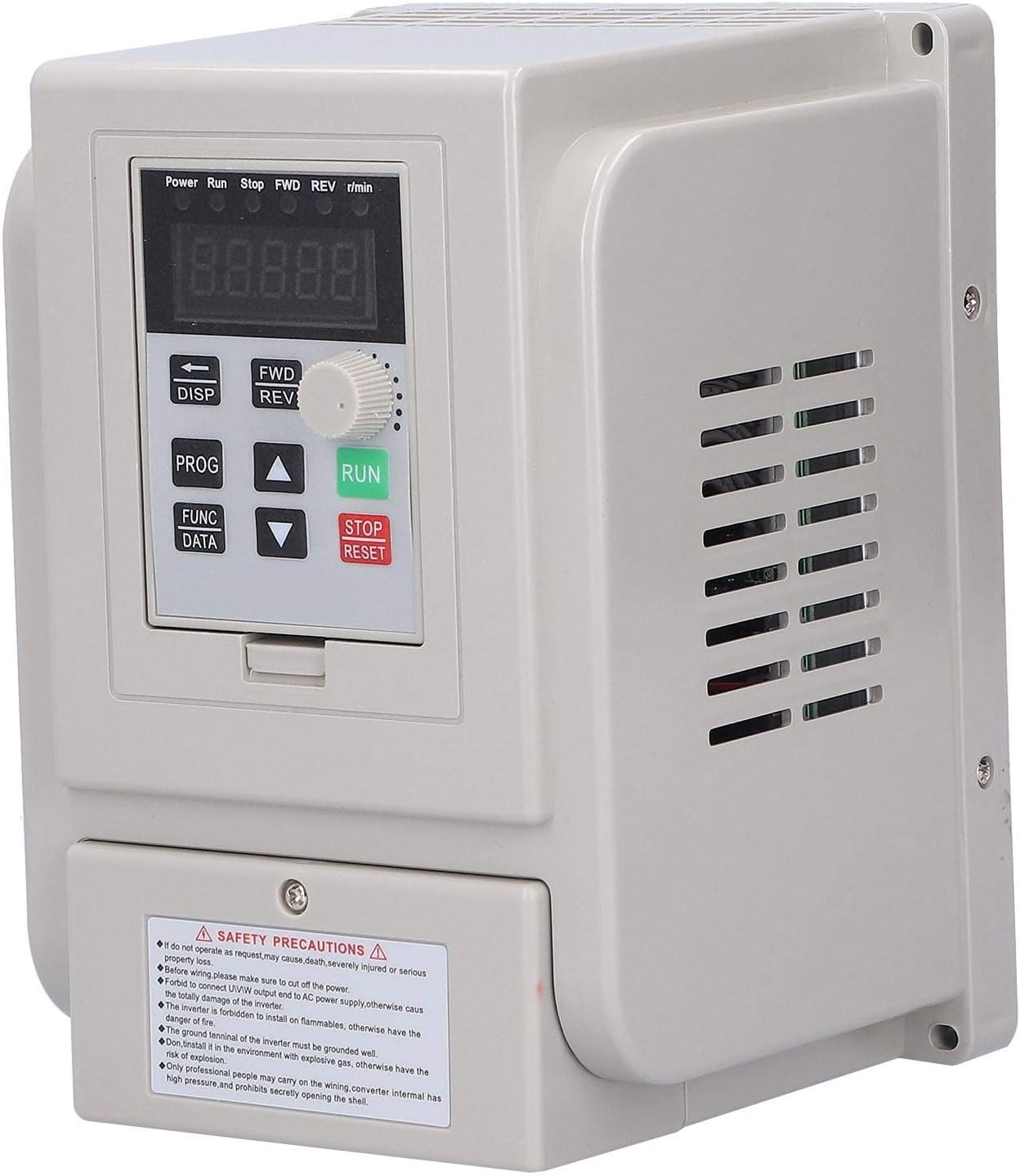 Amazon.com : VFD Inverter, Single to 3 Phase Frequency Converter Single ...