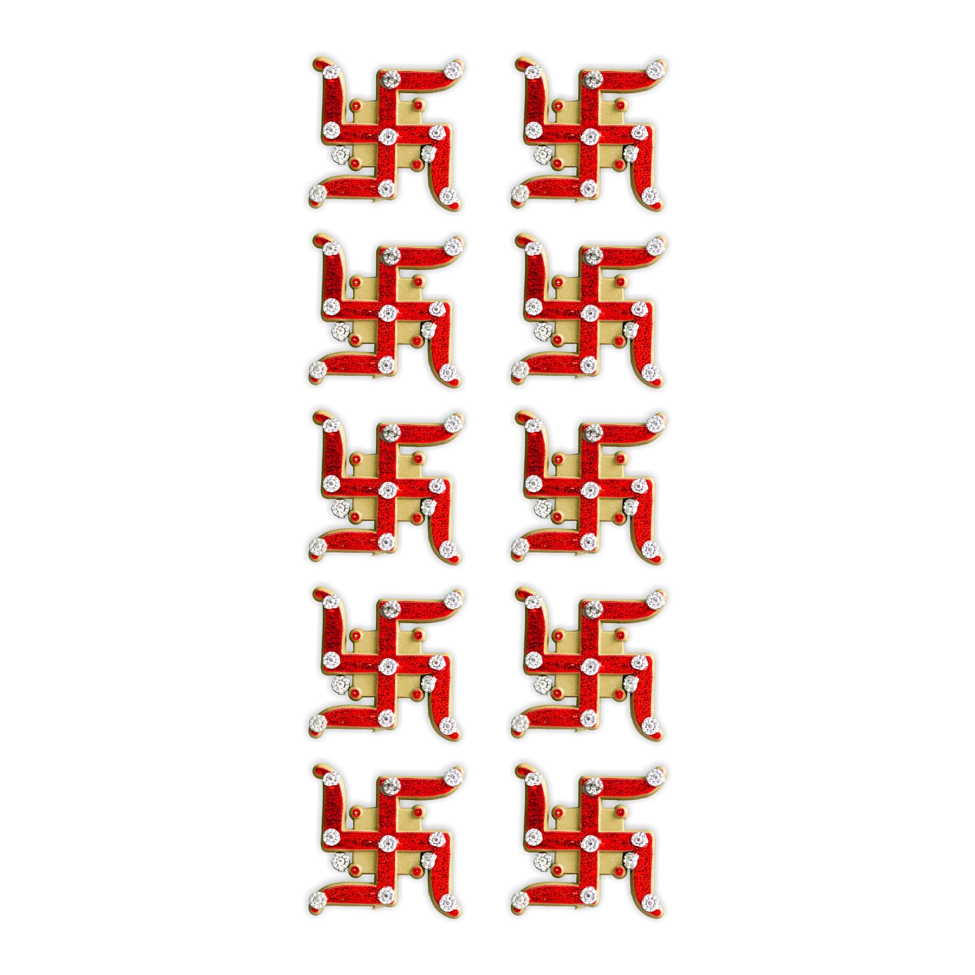 Buy Home Genie Plastic Swastik Stickers for Home,Office and Temple ...