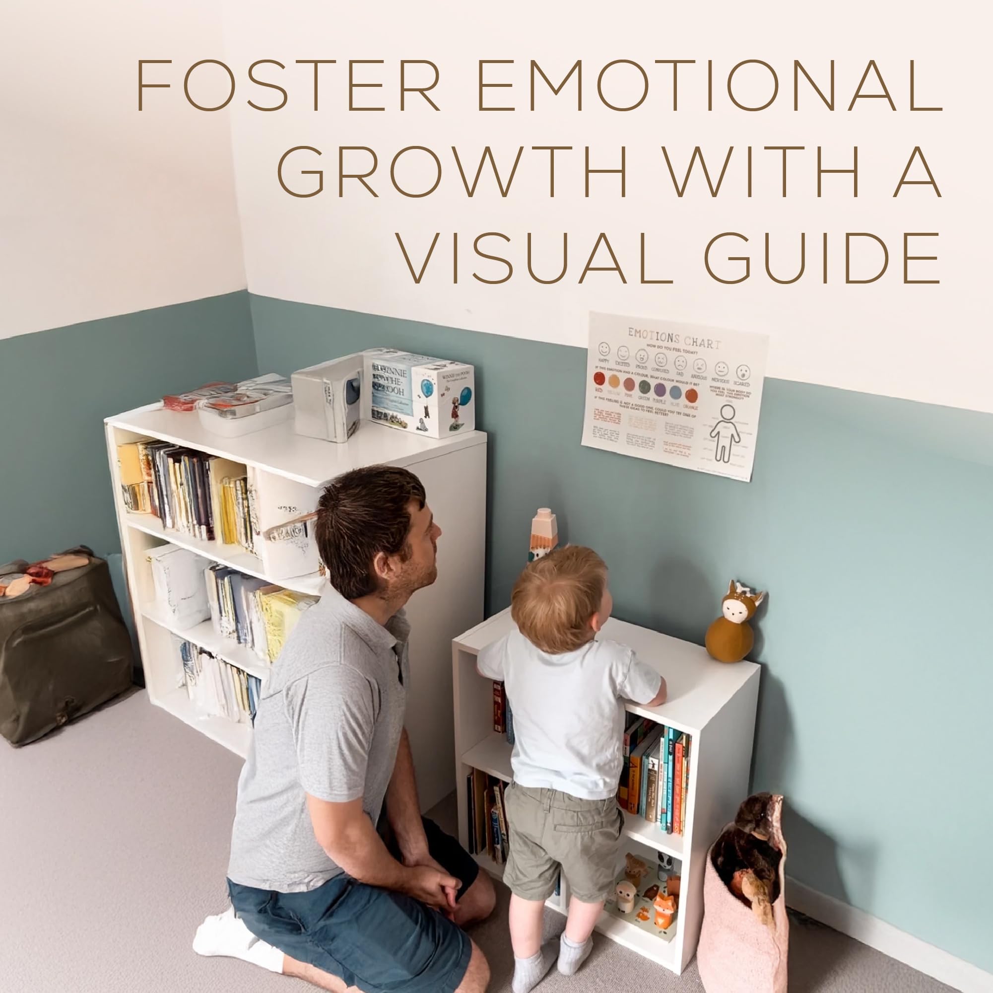 LSW London A3 Feelings Chart For Children – Support Emotional ...