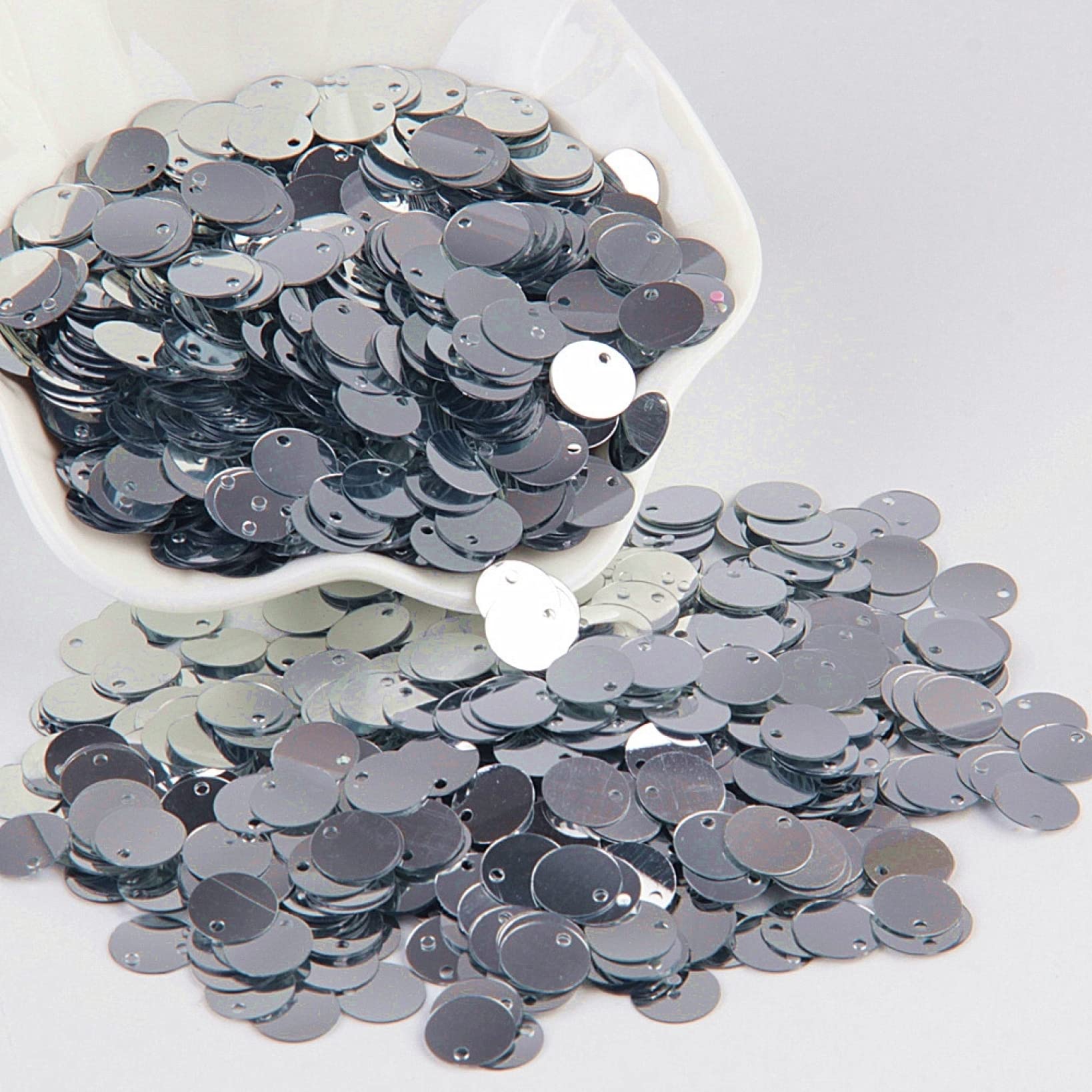 Loose Silver Sequins