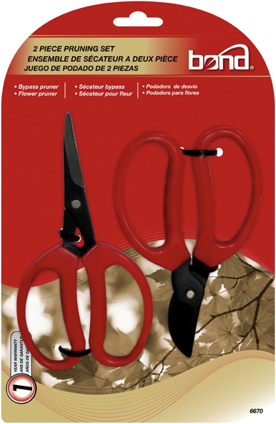 Amazon.com : Bond 6670 2-Piece Pruning Set : Hand Pruners : Patio, Lawn ...