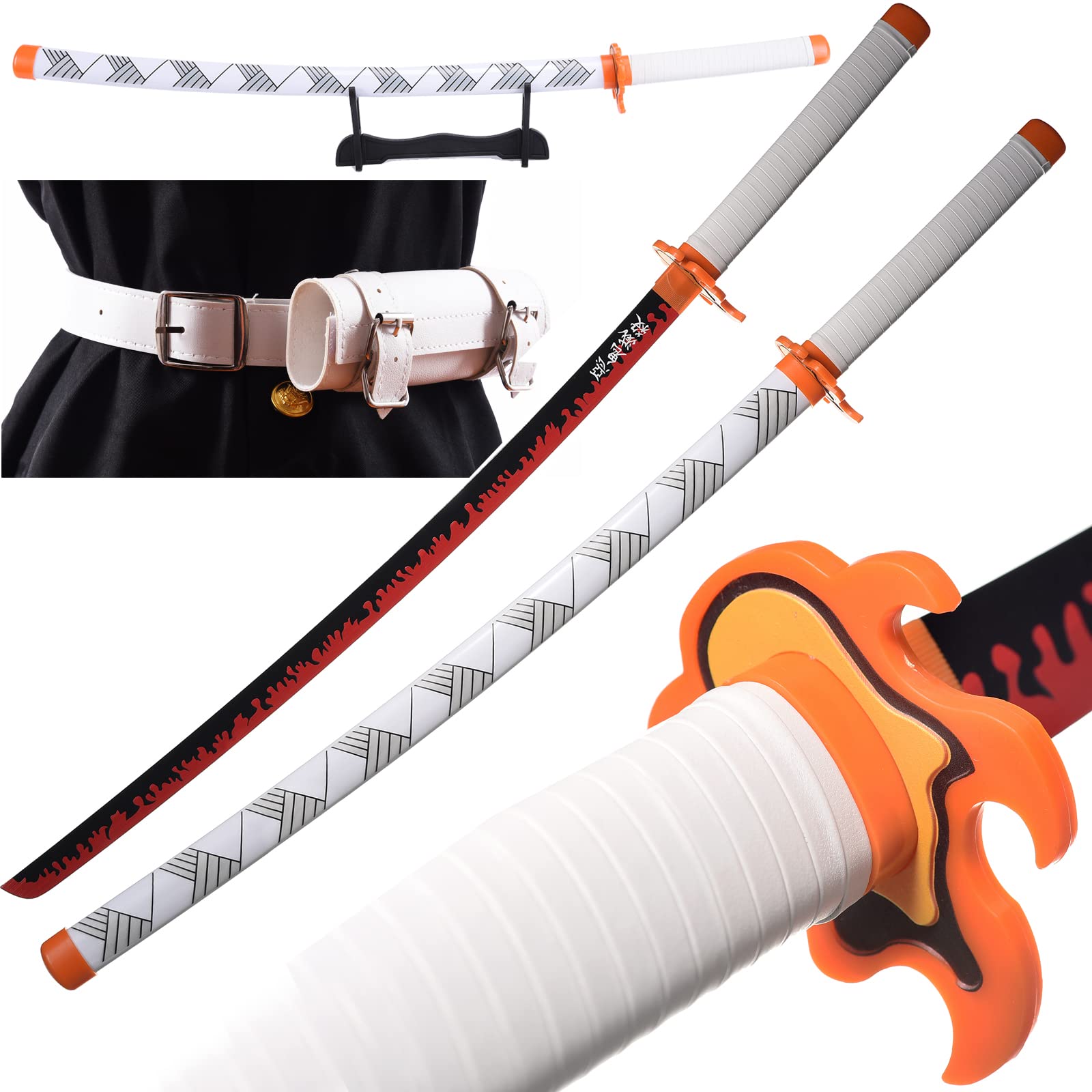 Handmade Anime Sword Cosplay Sword Demon Slayer Sword Zenitsu Sword ...