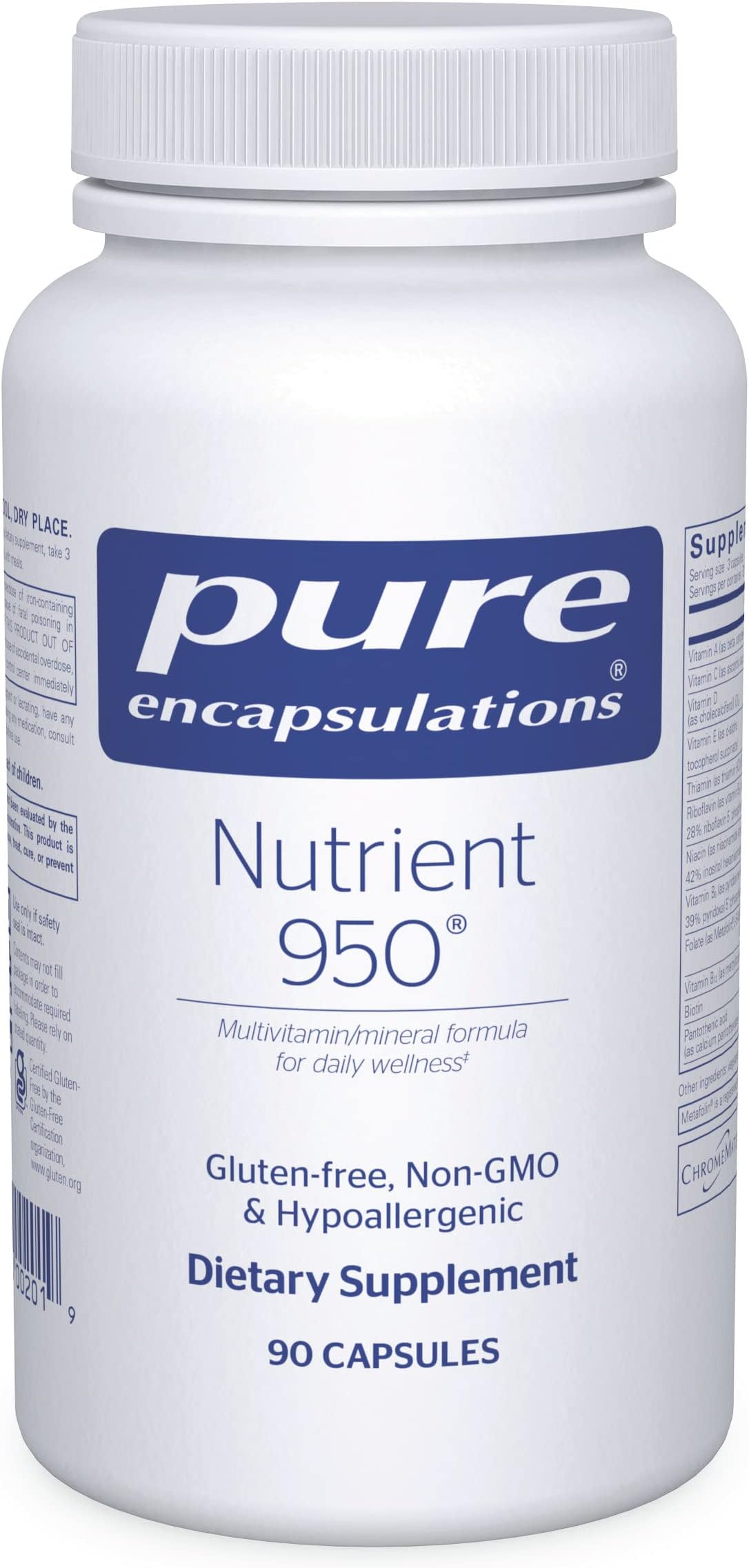 Amazon.com: Pure Encapsulations Women’s Nutrients - Multivitamin ...