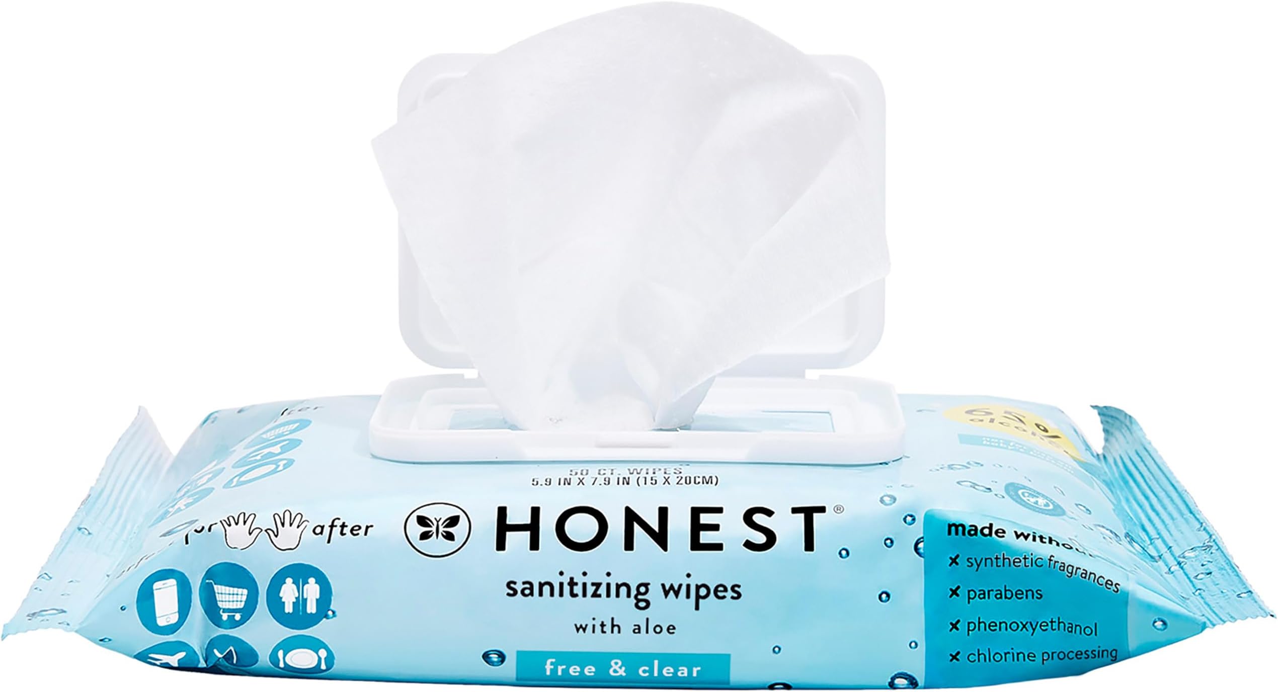 Amazon.com: G&Y Antibacterial Hand Wipes -2 Pack (90 Count of wipes per ...