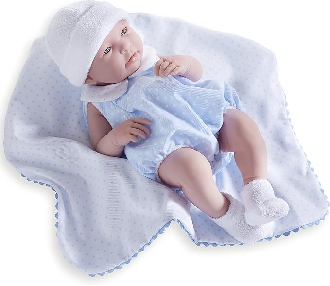 Amazon.com: JC Toys La Newborn "REAL BOY" Baby Doll (Realistic 17 ...