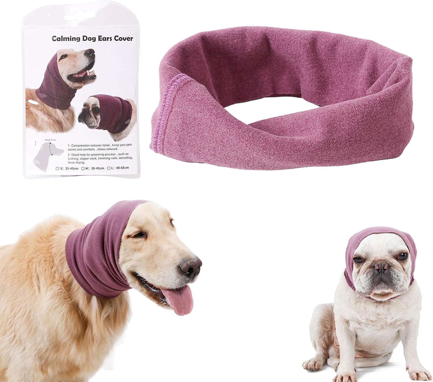 Amazon.com : Kapley Dog Ear Muffs Noise Protection, Dog Noise ...