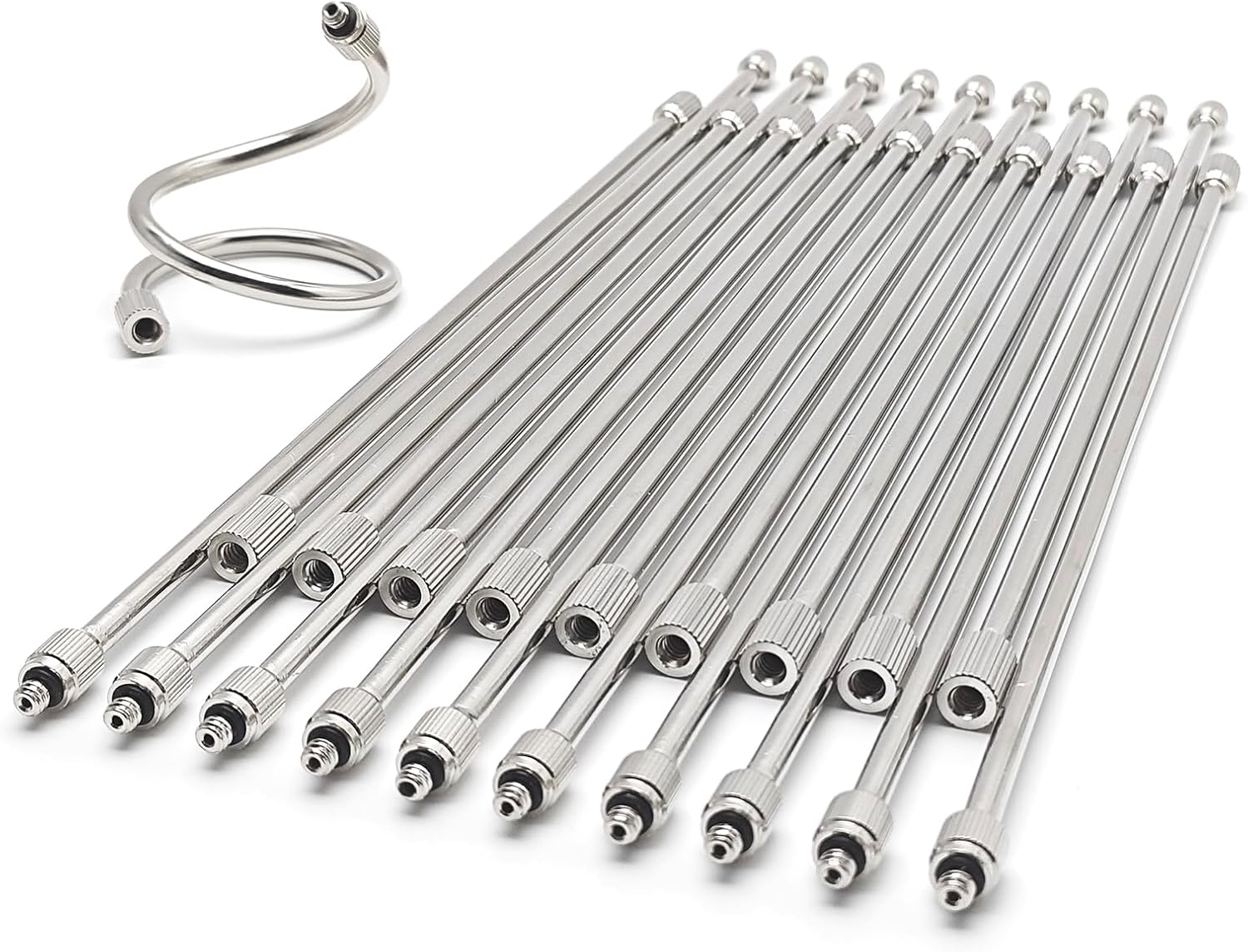 Amazon.com: 20 Pack Flexible Nozzle Extensions, Brass Mist Rod for ...