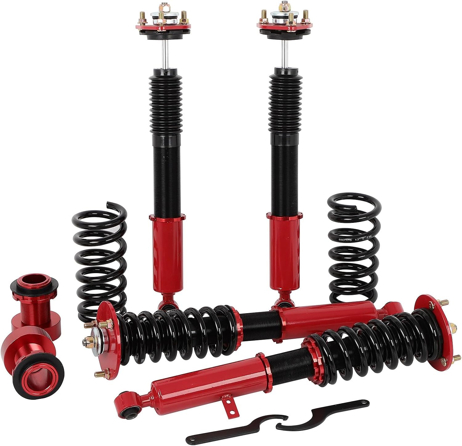 Amazon.com: Coilover Height Adjustable Struts Shocks Coilovers ECCPP ...