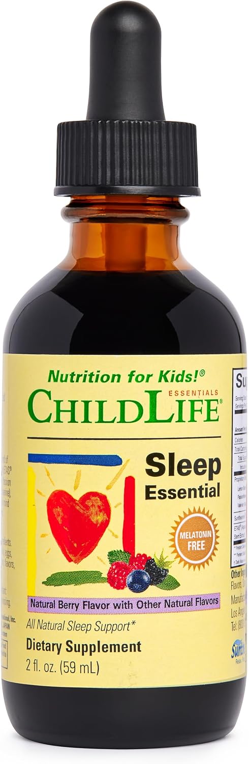 Amazon.com: CHILDLIFE ESSENTIALS Sleep Essential â€“ Melatonin-Free ...