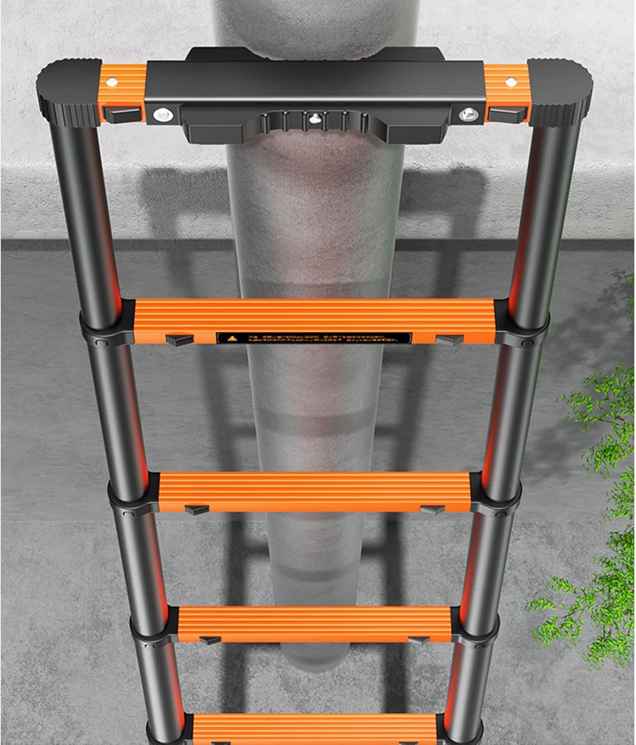 Compact Aluminum Telescoping Ladder 26ft 23ft 20.5ft 18ft 16.5ft 15.5ft ...