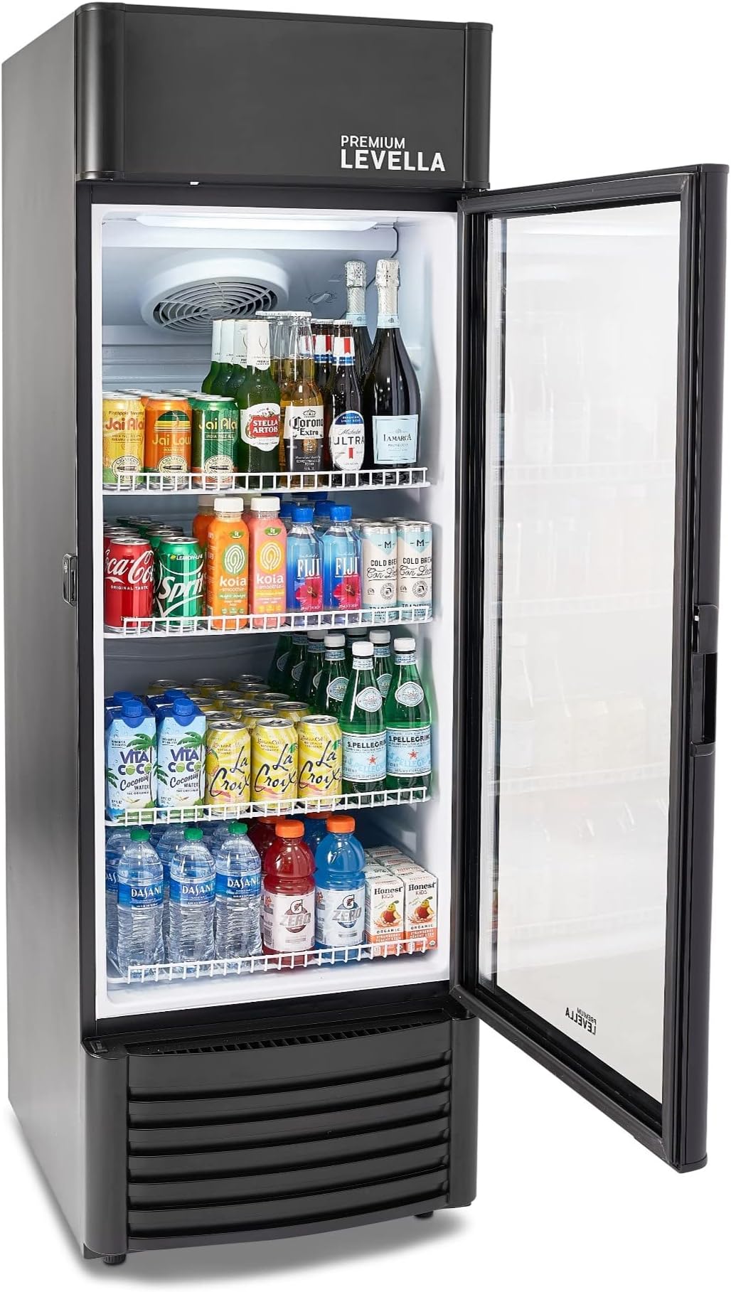 Amazon.com: Commercial Beverage Refrigerator Display Fridge,18 Cu Ft ...