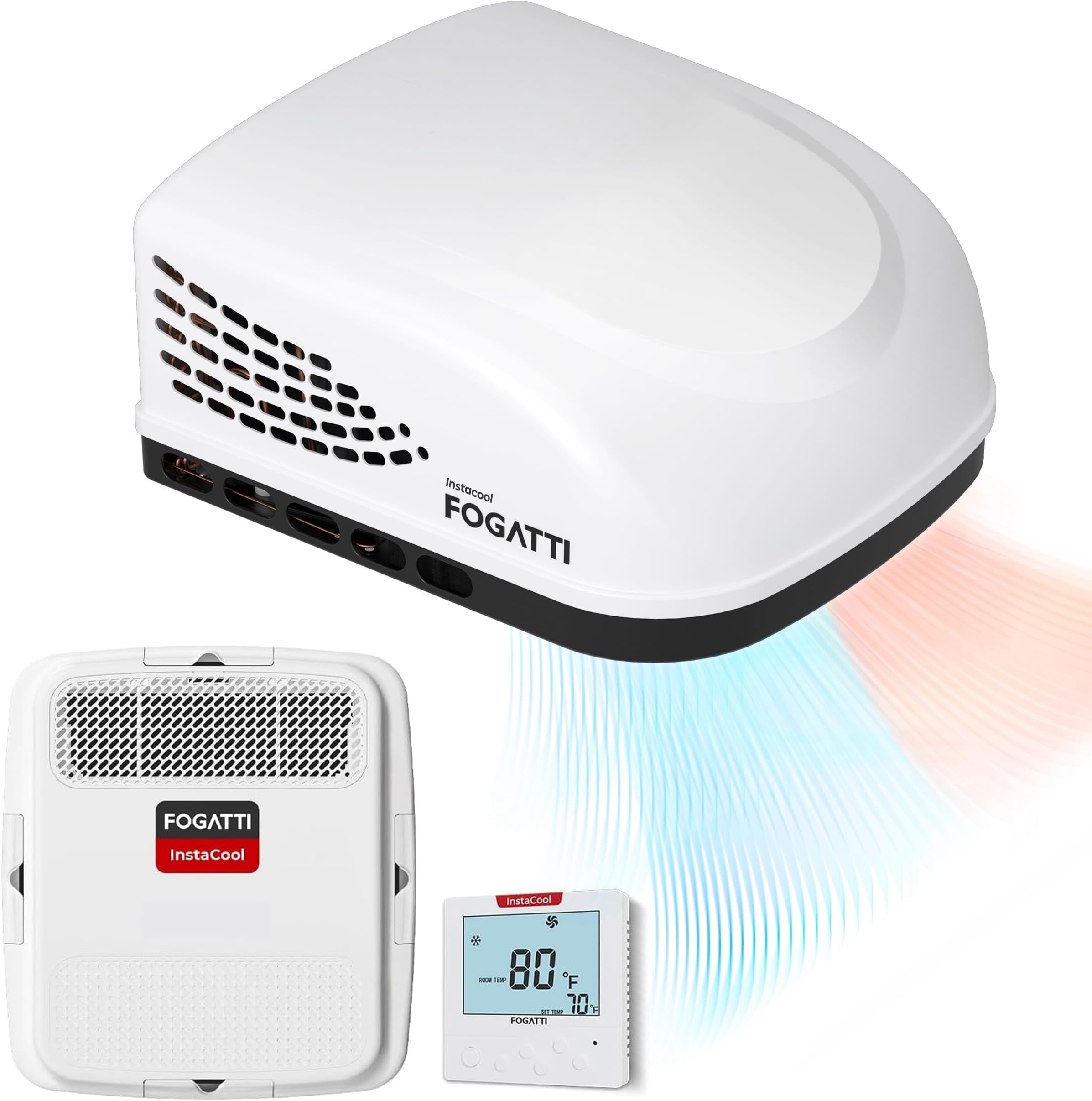 Amazon.com: ECO-COOL RV Air Conditioner 15K BTU | QUIET AC WITH HEAT ...