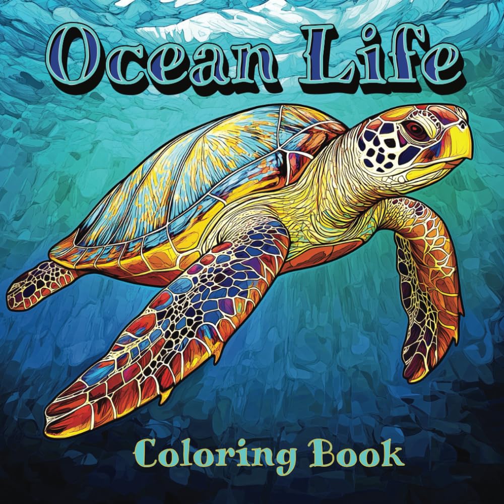 Amazon.com: Ocean Life Coloring Book: 9798344761015: Sage, Iretta M: Books