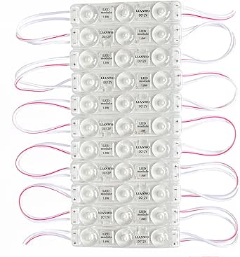 Amazon.com: 2835 LED Modules 200 Pieces - 3 LED High Intensity 150LM ...