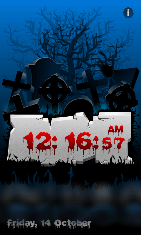 Night Stand Clock Seasons: Halloween - App on Amazon Appstore