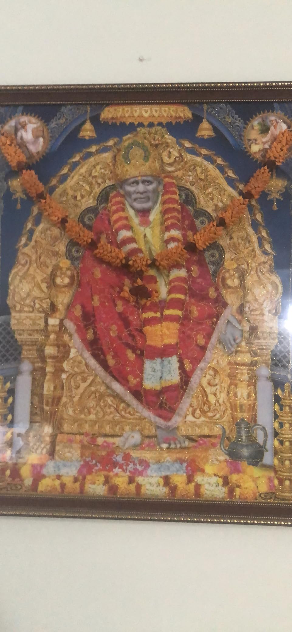 Chandan Haar Mala Garland with 5mukhi original Rudraksh beads|Sandal ...