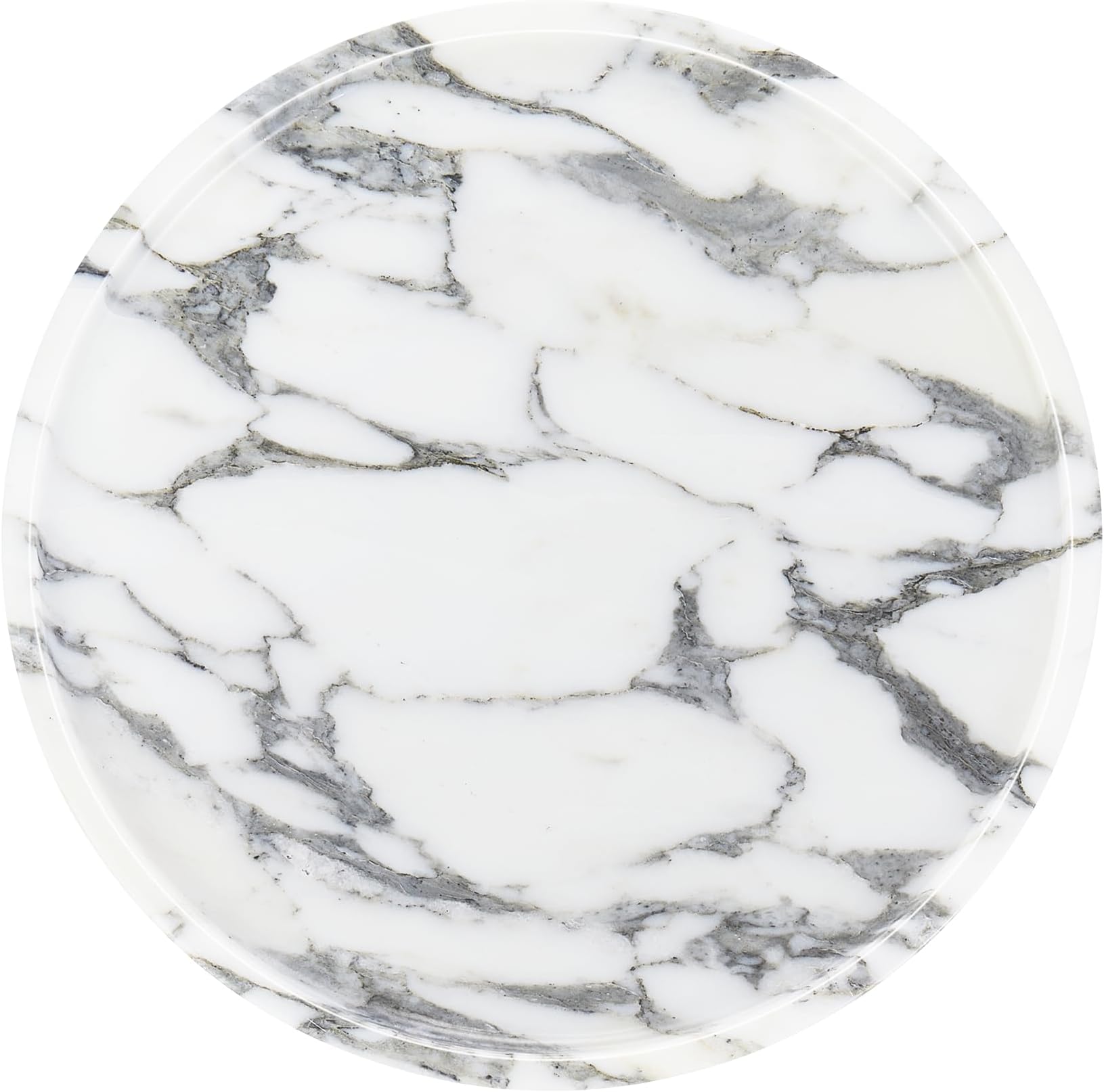 Amazon.com: Koville Italian Natural Marble Tray for Bathroom Countertop ...