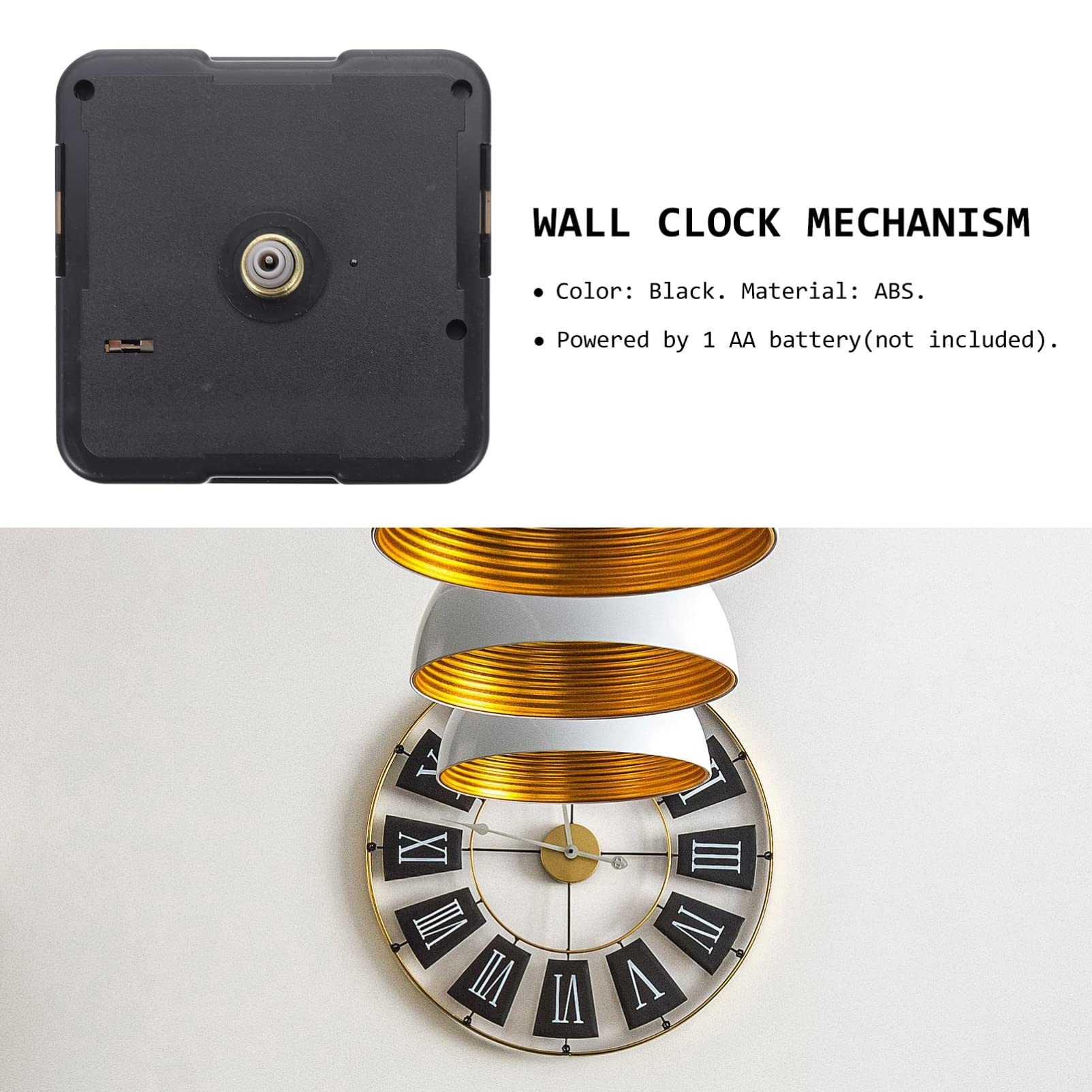 Motor Aa Battery Powered Clock Offis Clock | Cromwell Tools