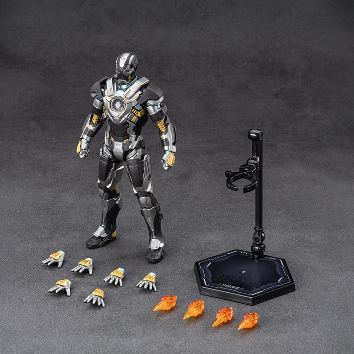 testbrands ZD Toys 1/10 Scale Iron Man MK24 The Tank Action Figure ...