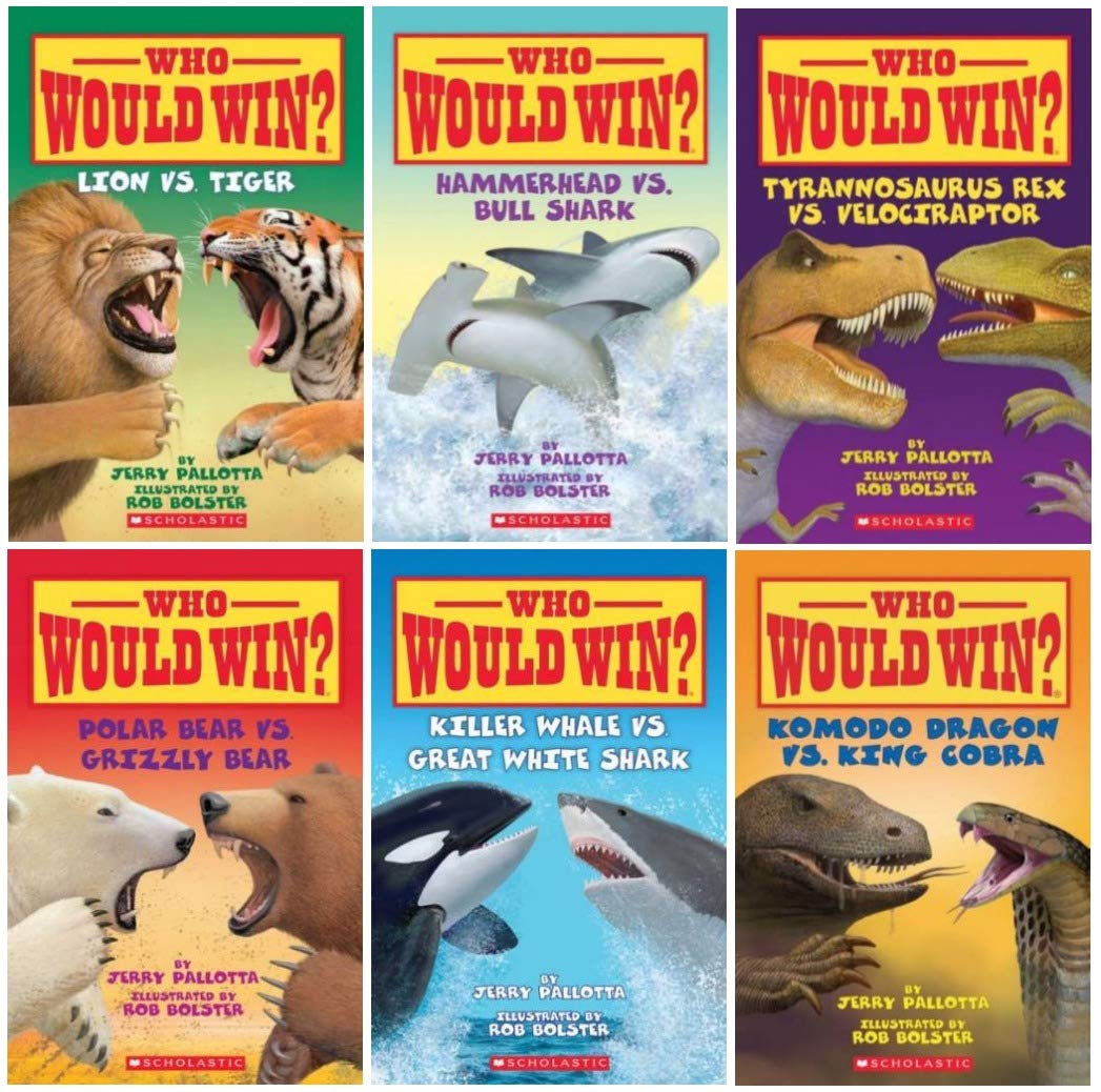 Who Would Win Showdown 2 6 Book Set Rhino Vs | Desertcart EGYPT