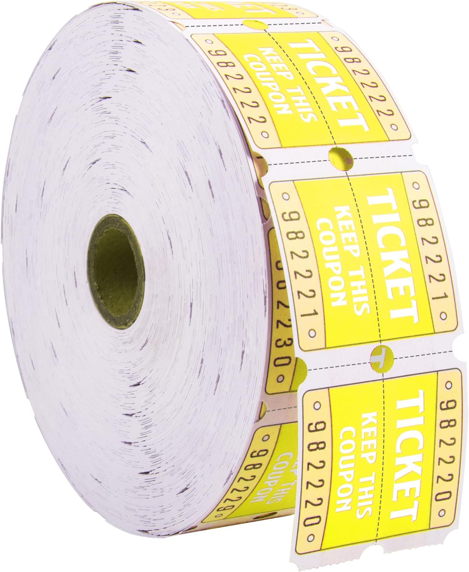 Amazon.com: L LIKED Raffle Tickets Double Roll 2000 Tickets ...