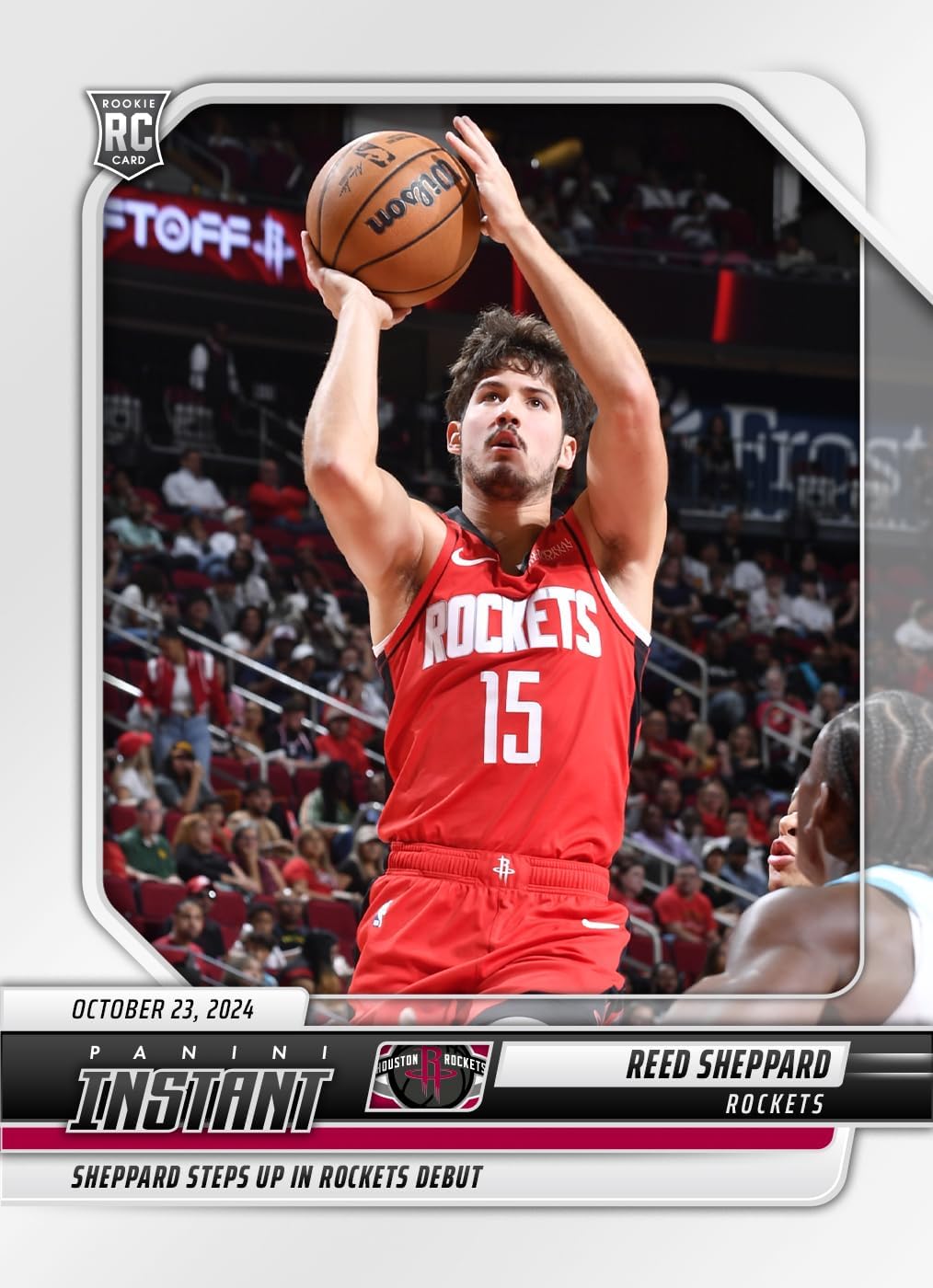 Amazon.com: 2024 Panini Instant NBA Reed Sheppard #29 Houston Rockets ...
