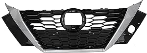 Amazon.com: For 2020 2021 Nissan Sentra Upper Grill Grille 62310-6LB0A ...
