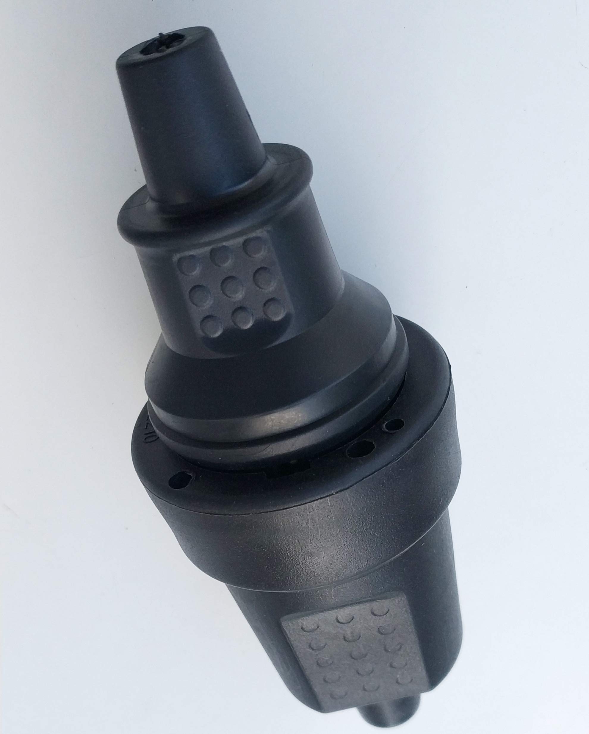 IP44 Black IP44 Rated Rubber Electrical Connector Coupler – 250V/16A ...