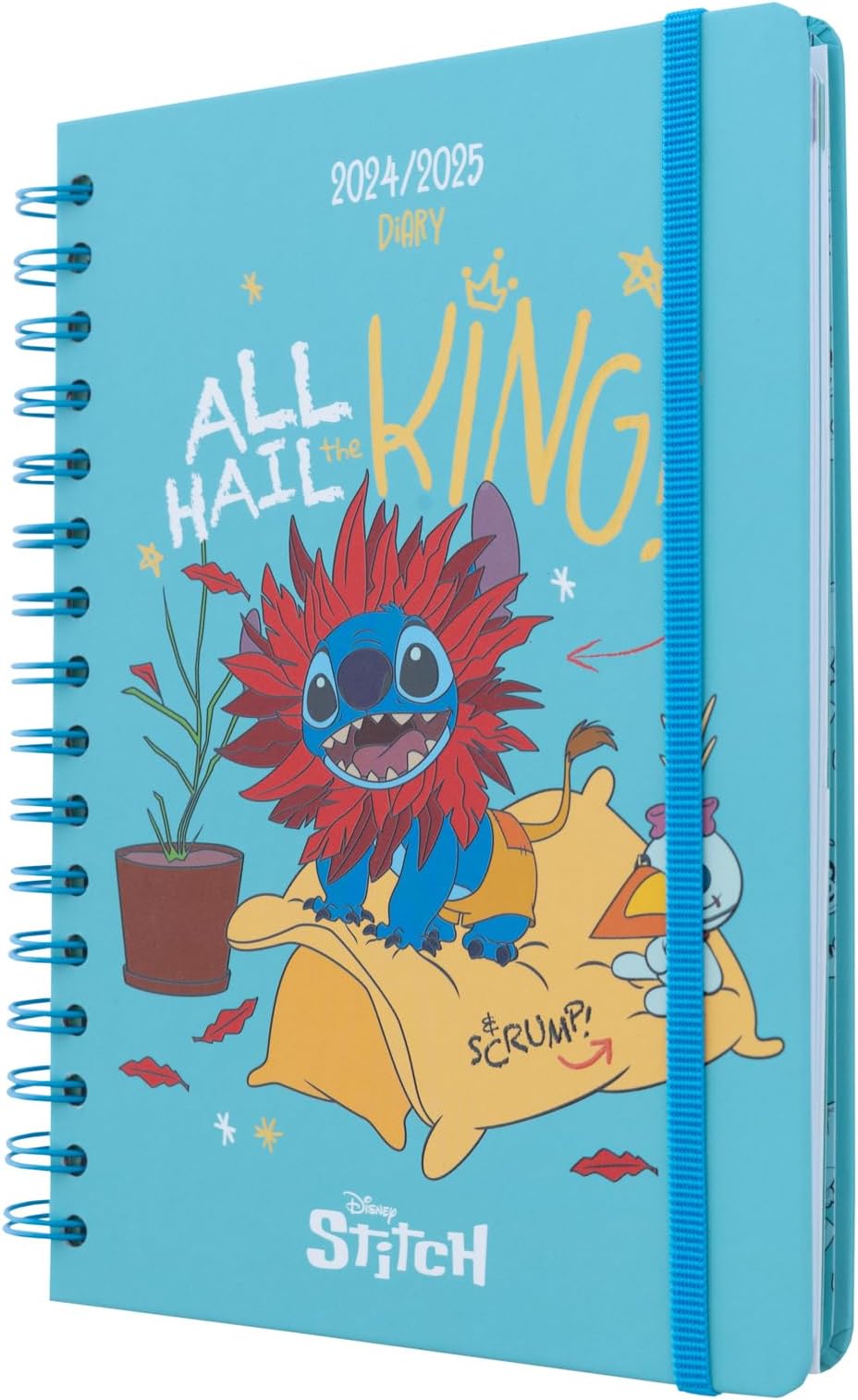 Grupo Erik Disney Stitch Diary 2024-2025 | Back To School 12 Months A5 ...