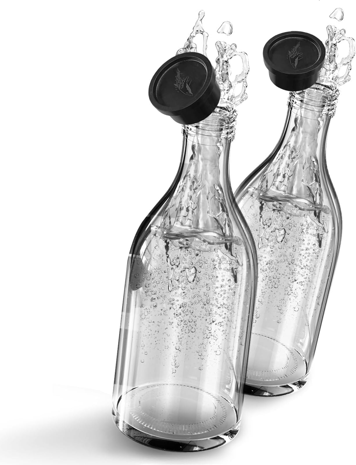 Amazon.de: MATE OF STEEL®️ Premium Glasflasche für Sodastream Crystal 2 ...