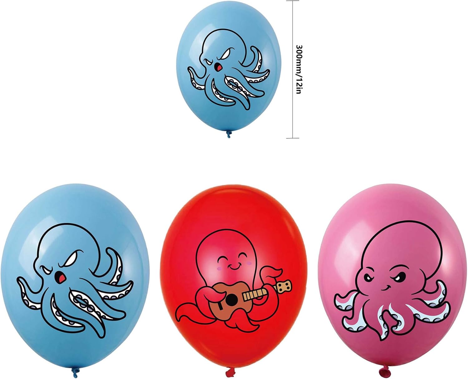 Suministros de fiesta de cumpleaños de pulpo, decoraciones de fiesta de ...