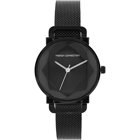 French Connection Analog Black Dial Women's Watch-FCN0001D : Amazon.in ...