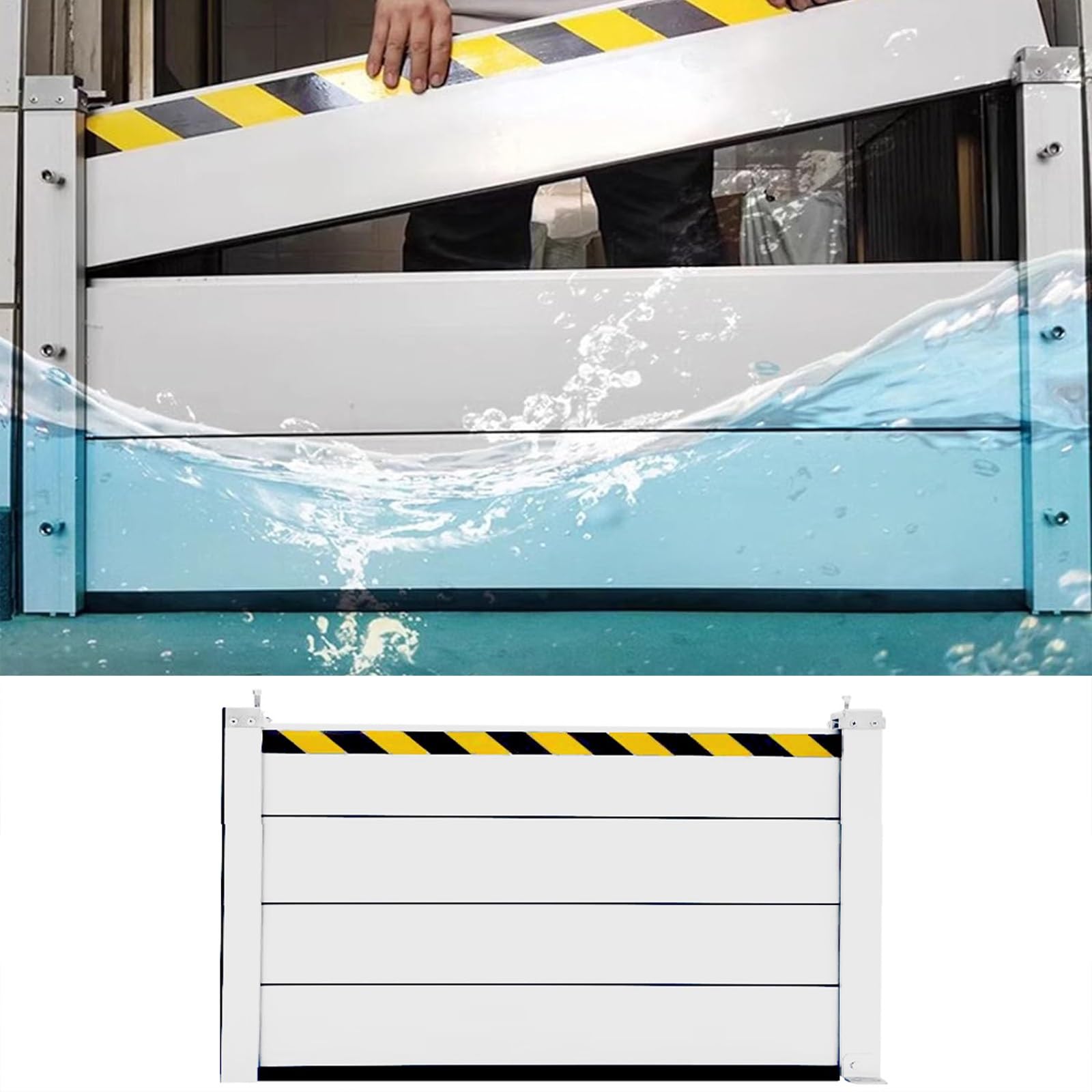 Amazon.com: 2/3/4/5/6/7/8/9/10/11/12/13ft Reusable Water Barriers for ...