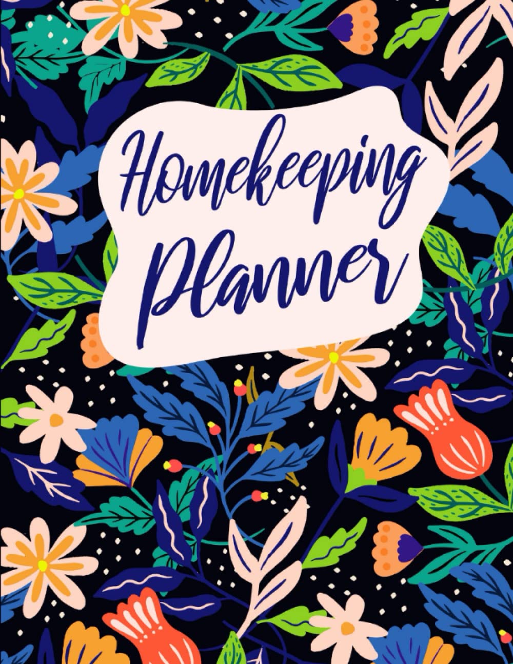 Homekeeping Planner: House Cleaning Routine Journal Notebook ...