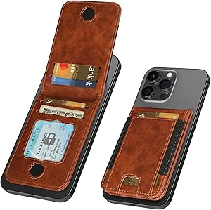Amazon.com: LOHASIC Design for MagSafe Wallet, Magnetic Card Holder with Stand, RFID Blocking ...