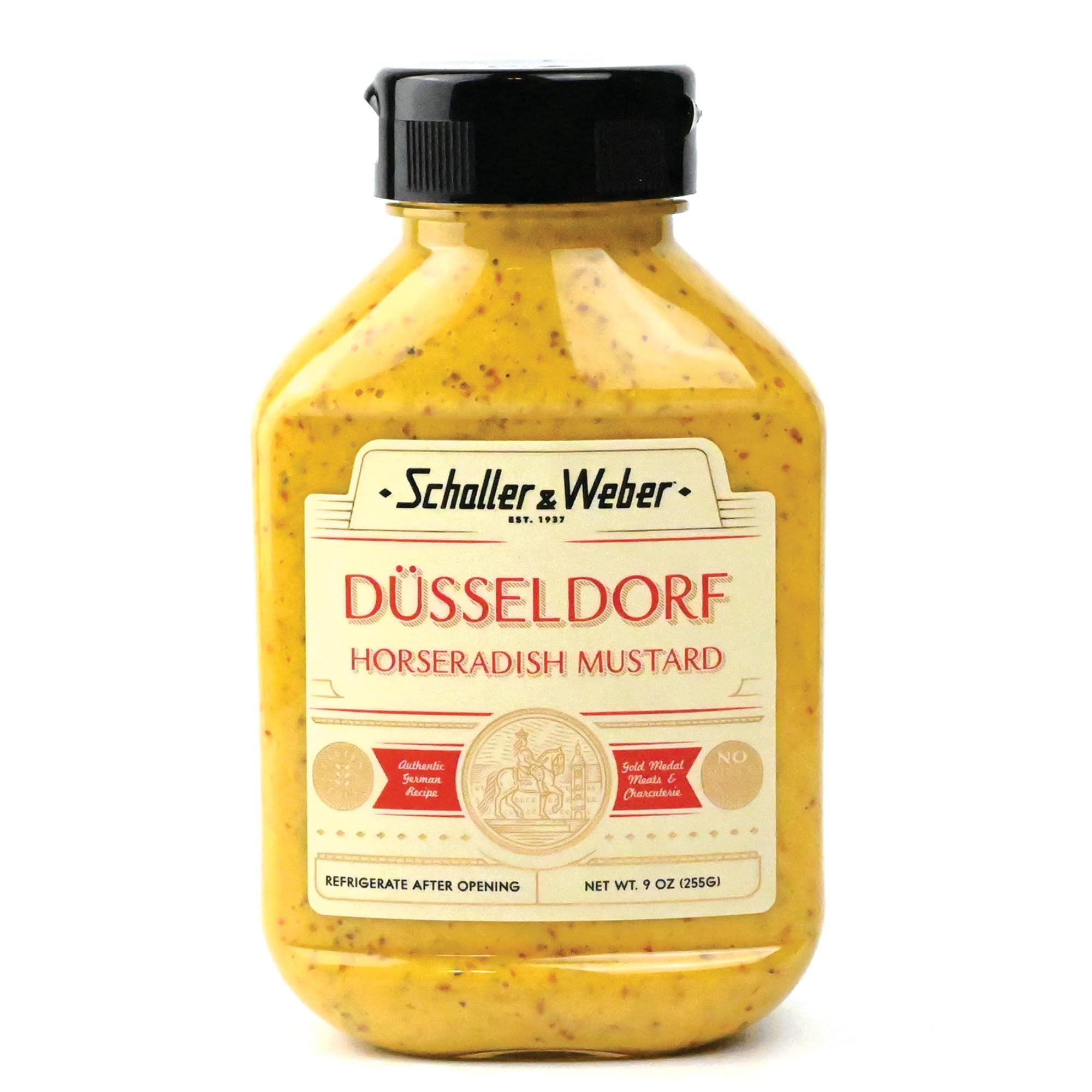 Snapklik.com : Schaller & Weber Dusseldorf Horseradish Mustard, 9 Oz ...