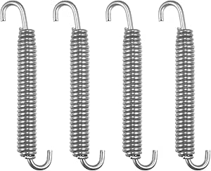 Amazon.com: X AUTOHAUX 4 Pcs Motorcycles Universal Exhaust Pipe Spring ...