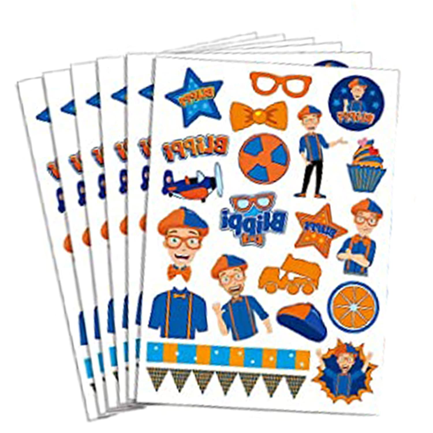KASTWAVE 6 Sheet Temporary Tattoos For Kids English Teacher Favors kastwave-6-sheet-temporary-tattoos-for-kids-english-teacher-favors