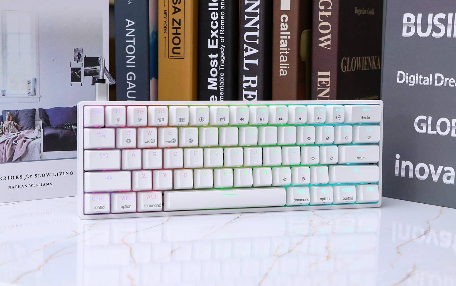 EPOMAKER SKYLOONG AK61 61 Keys Hot Swappable Programmable Mechanical ...