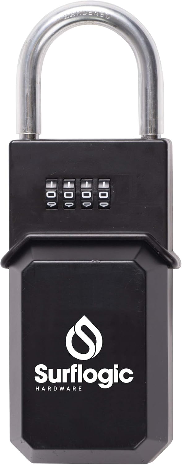 Amazon.com: FCS Surf Logic Key Safe, Black : Everything Else