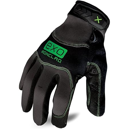 Ironclad EXO Pro - Guantes de trabajo resistentes al agua, (1 par ...