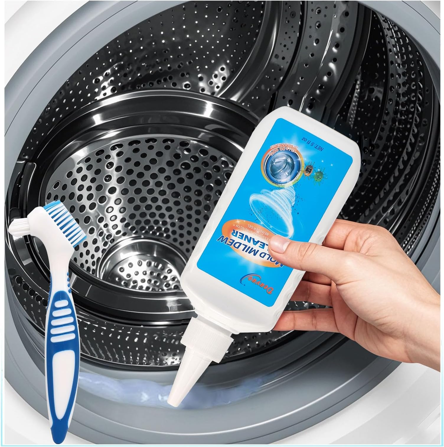 Amazon.com: Home Remover Gel, 2 Pack Washing Machine Cleaner, Front ...