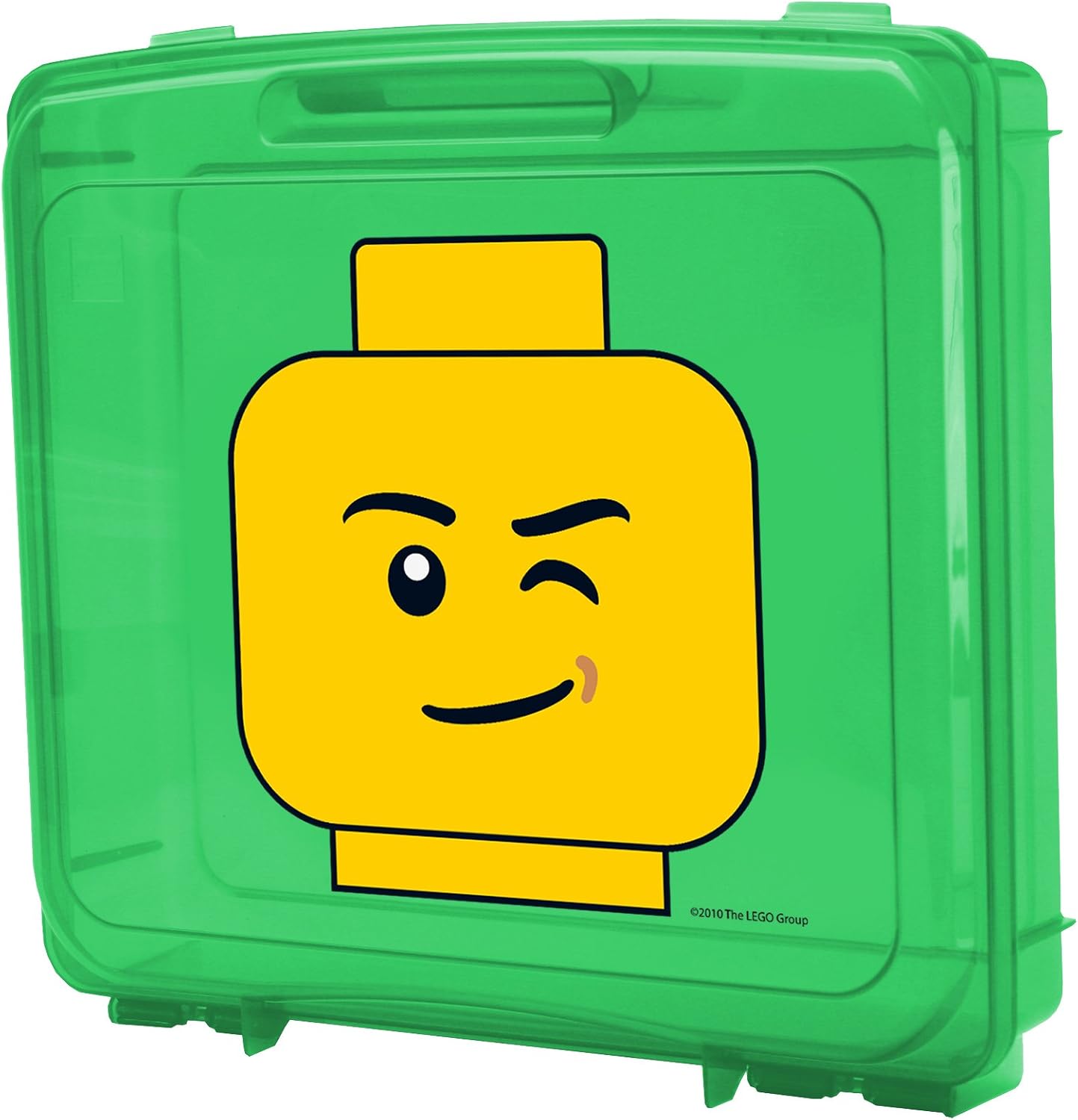 Amazon.com: IRIS LEGO Project Case with 1 Base Plate, Green : Toys & Games
